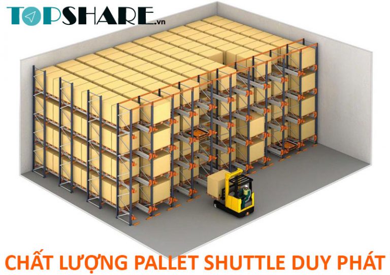 Pallet Shuttle Là Gì? Ưu điểm Của Pallet Shuttle Trong Vận Chuyển Hàng ...